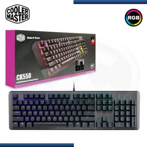 TECLADO COOLER MASTER GAMER USB CK-550-GKTR1-US – Ninja Hardware