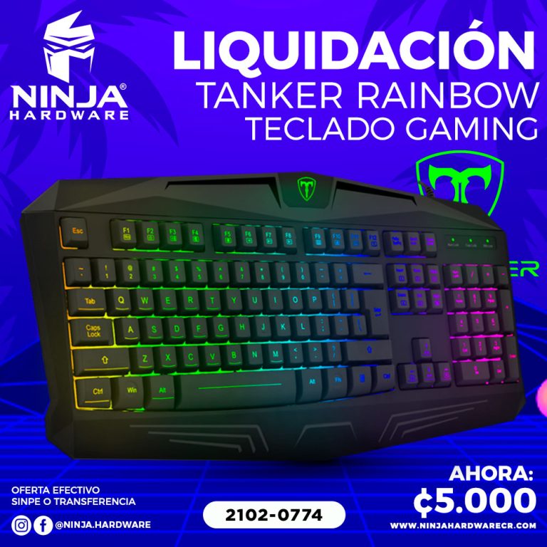T-DAGGER Tanker T-TGK202 Gaming Keyboard – Ninja Hardware