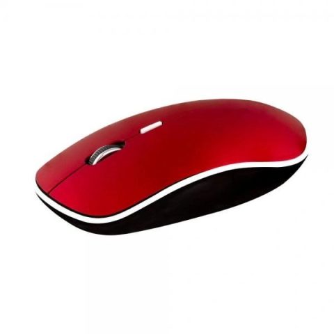 MOUSE ARGOM INALAMBRICO ROJO – Ninja Hardware