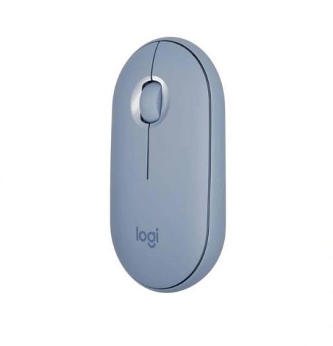 MOUSE LOGITECH INALAMBRICO PEBBLE M350 GRIS AZULADO – Ninja Hardware