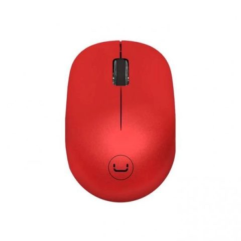 MOUSE UNNO TEKNO INALAMBRICO CURVE ROJO – Ninja Hardware